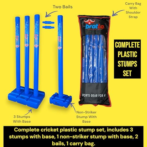 Cricket Best Buy CBB Stumps for Cricket - Wicket with Target Stump Set ...