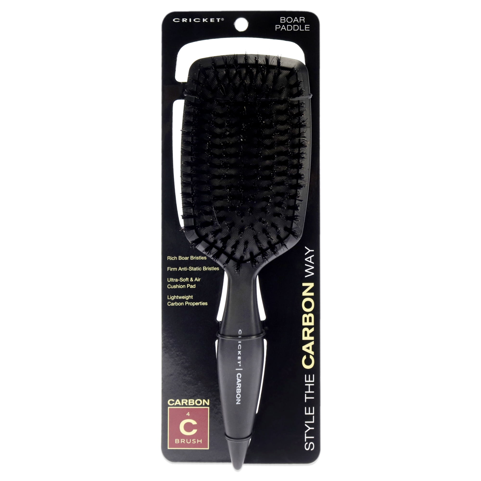 Cricket Carbon Boar Paddle Brush 1 Pc Hair Brush - Walmart.com