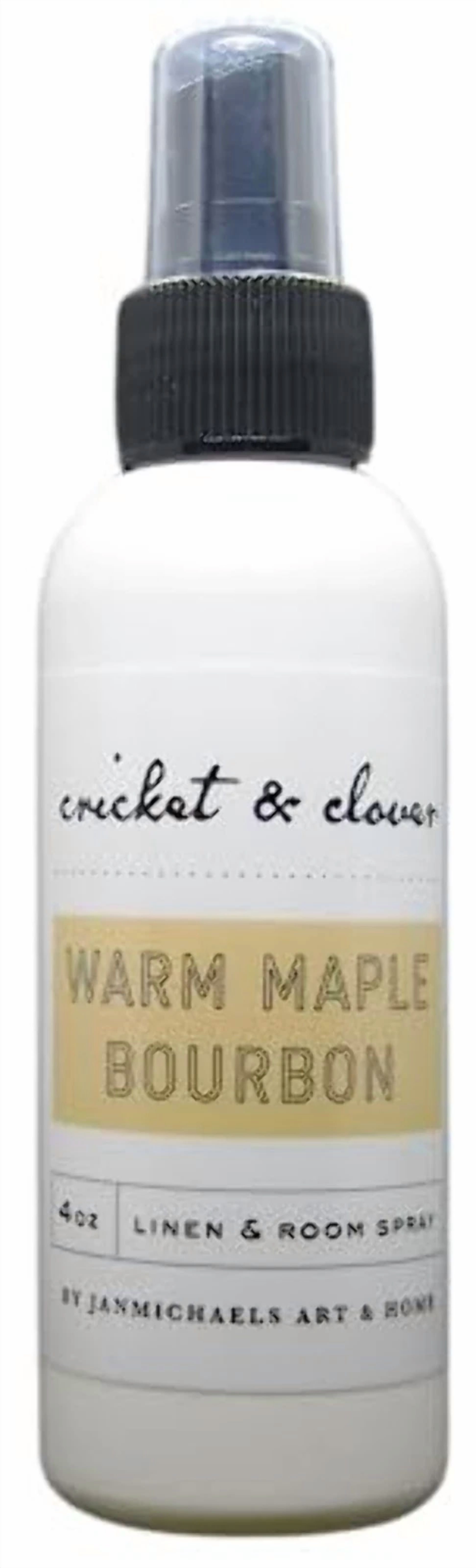 Cricket & Clover Warm Maple Bourbon Fragrance For Home Spray - Walmart.com