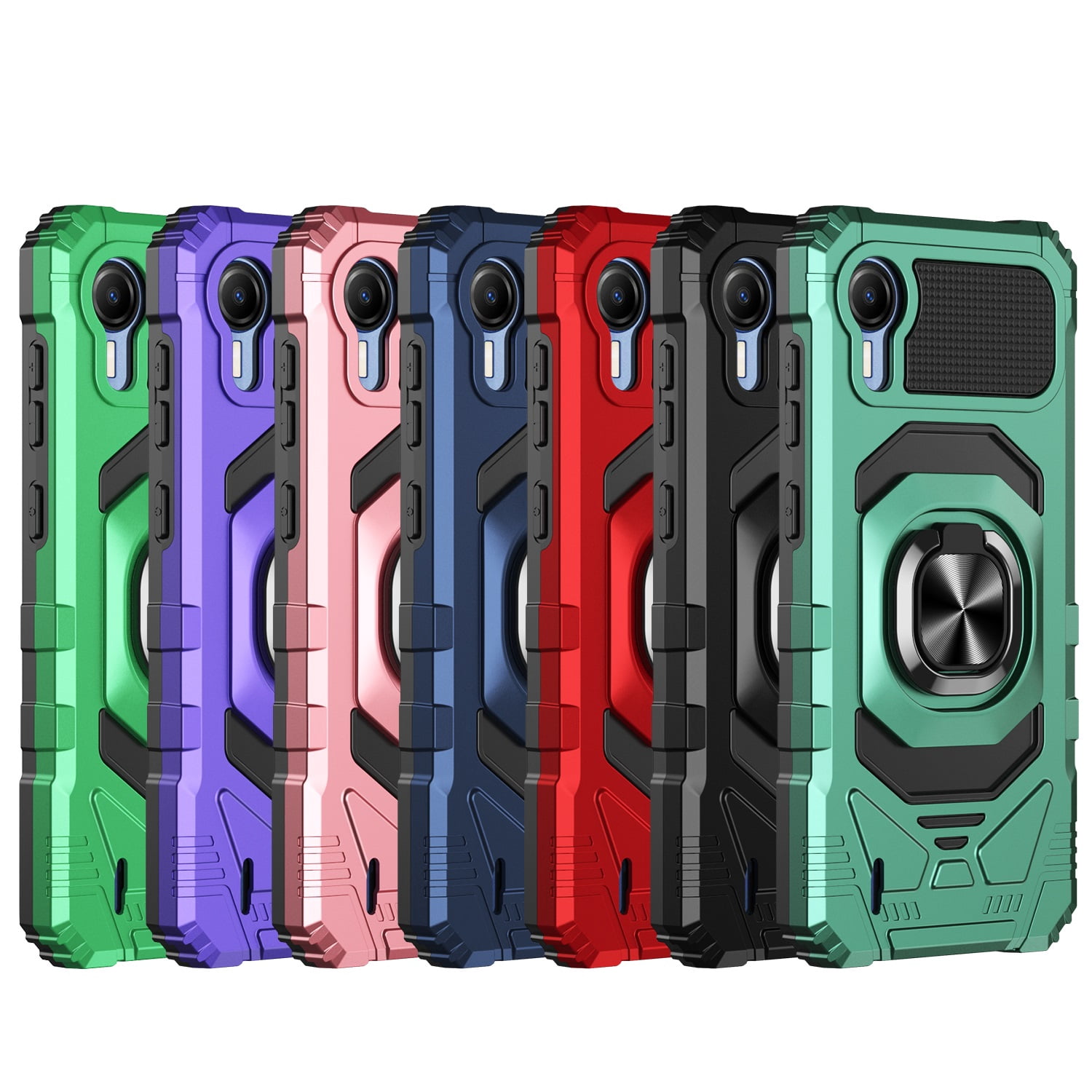 Cricket Debut S2/AT&T Calypso 4 Case, Strong Durable Ring Functional ...