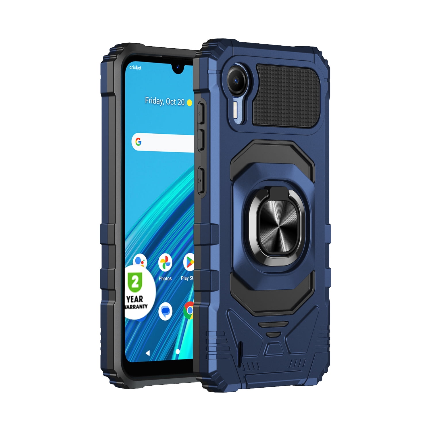AT&T Cricket Debut S2/Calypso 4 Case, Robust Ring Functional, Shock ...