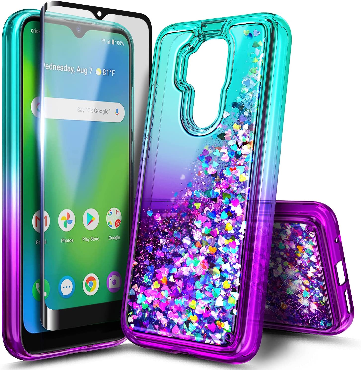 Cricket Influence Phone Case, AT&T Maestro Plus (V350U) Case with ...