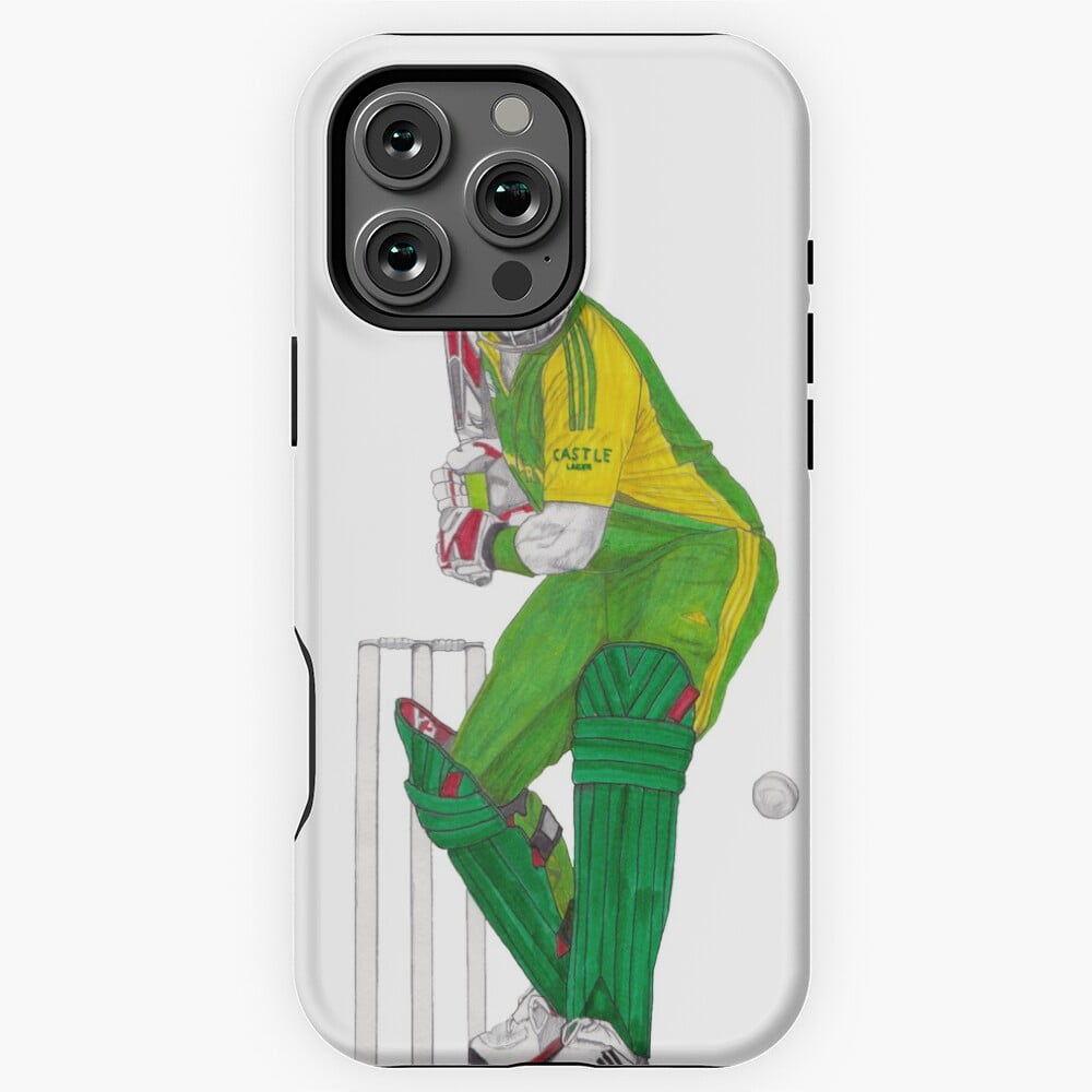 Cricket Jacques Kallis Phone Case for iPhone 16 15 14 13 12 11 Pro Max ...
