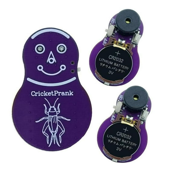 Cricket Noise Maker Prank (3 PCS) - Long-Lasting Hidden Prank Noise Maker, Complete Kit with ...