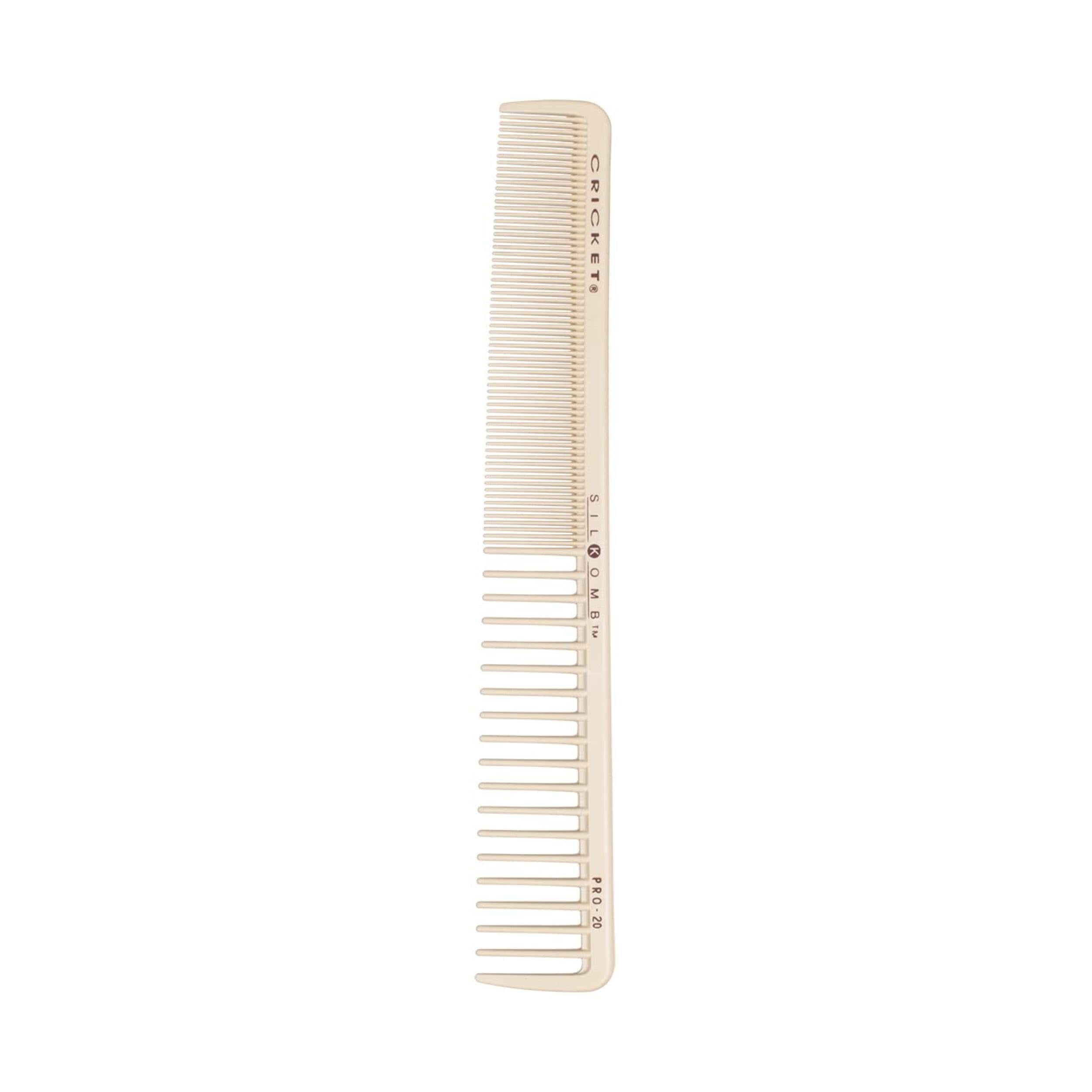 Cricket Silkomb Pro-20 All Purpose Hair Cutting Comb - Silicone ...