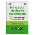 Cricket Wireless SIM Card Kit 3-in-1 Nano Micro Standard Devices for ...