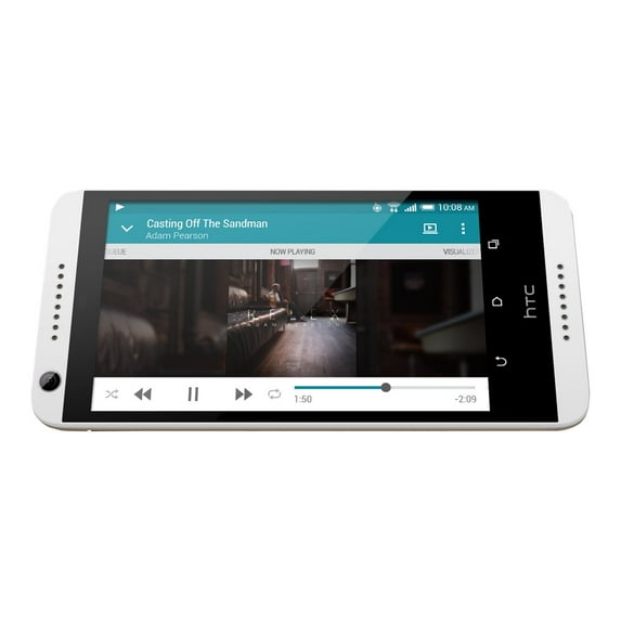 Cricket Wireless HTC Desire 625 8GB Prepaid Smartphone, White - Walmart.com