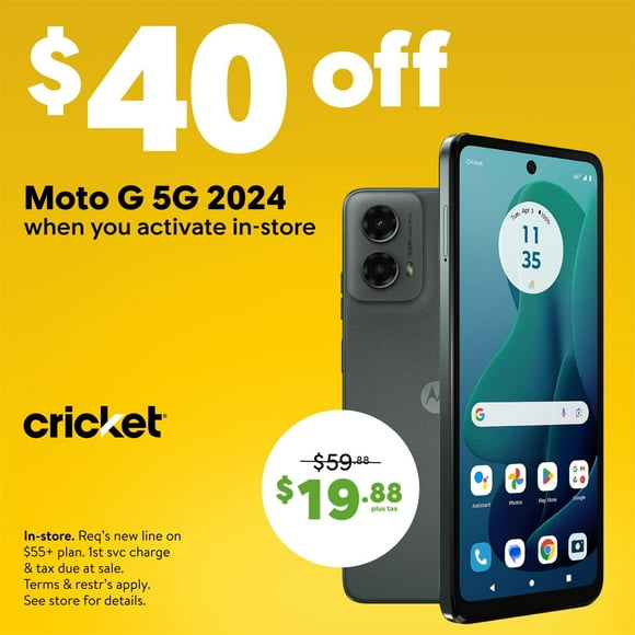 Cricket Wireless iPhones at Walmart