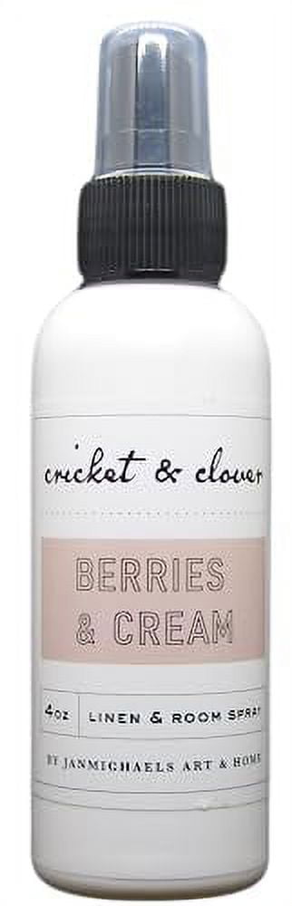 Cricket and Clover Berries and Cream Potpourri Room Spray 4 Ounce ...