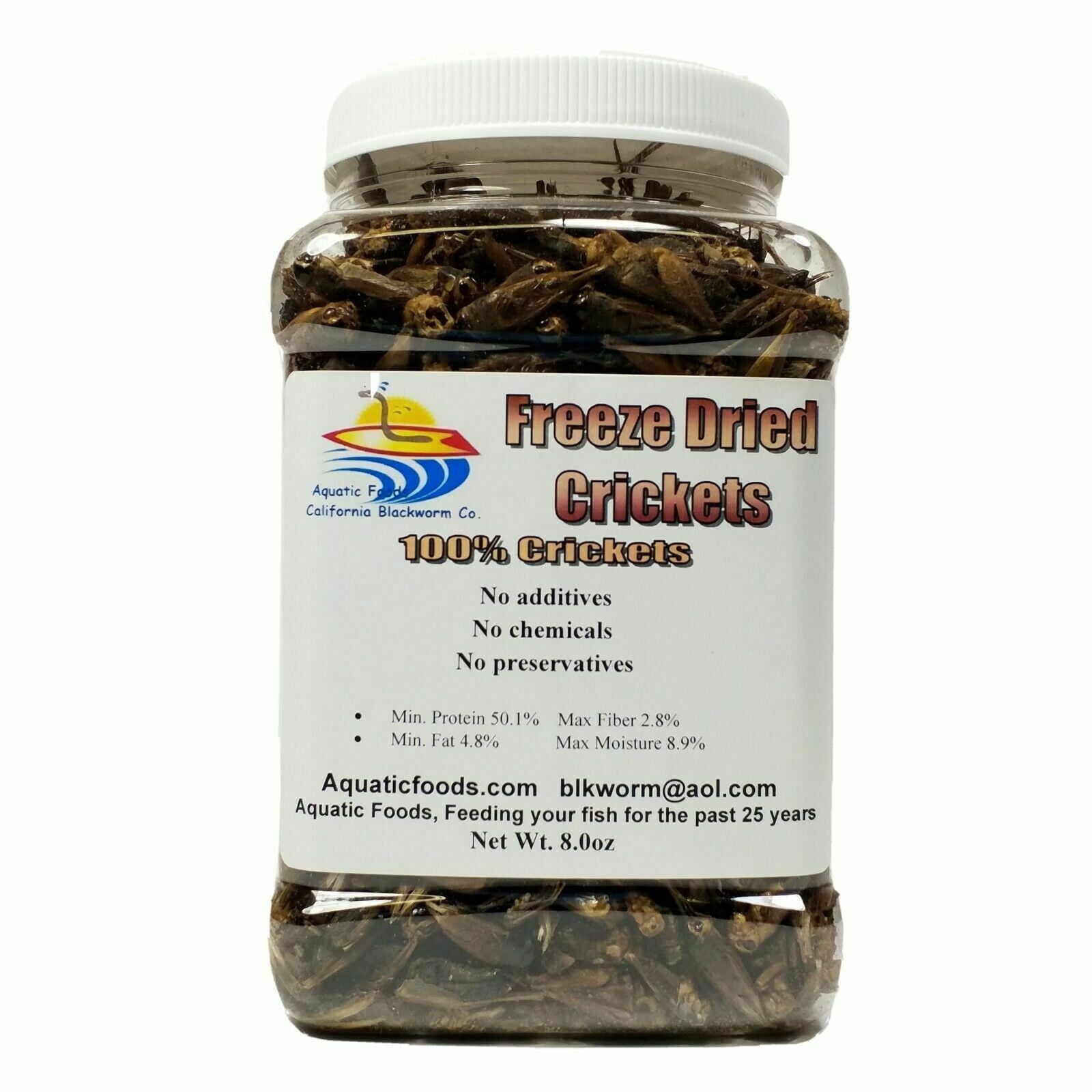 Crickets - Freeze Dried Crickets, Freeze Dried Gourmet Mix Included ...