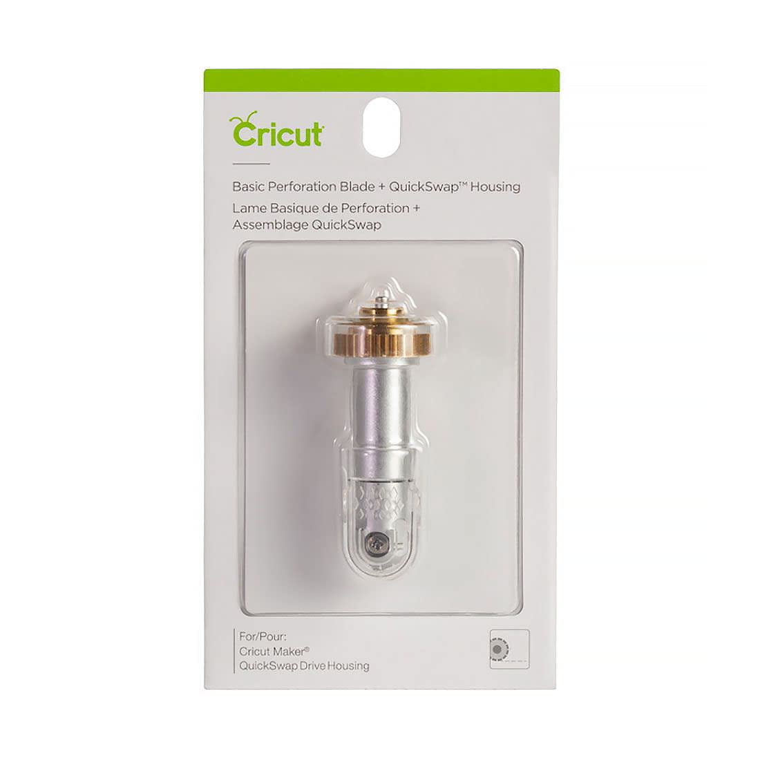 Cricut Basic Perforation Blade ESF27 + QuickSwap Housing, Cutting Blade ...