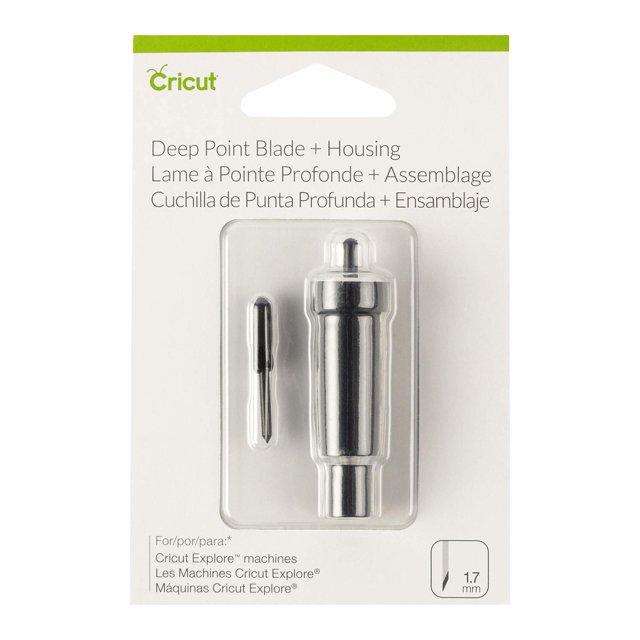 Cricut Explore Deep Cut Blade with Housing for Stamps and Chipboard ...