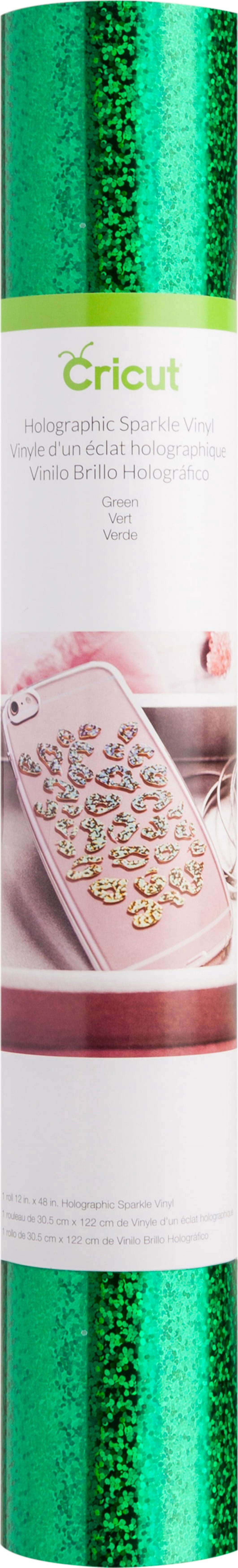 Cricut Holographic Vinyl 12"X48" Roll-Green - Walmart.com