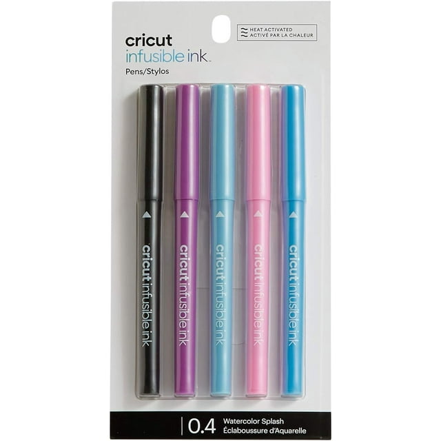 Cricut Infusible Ink Pens, Water Color Splash Fine-Point Markers (0.4 ...