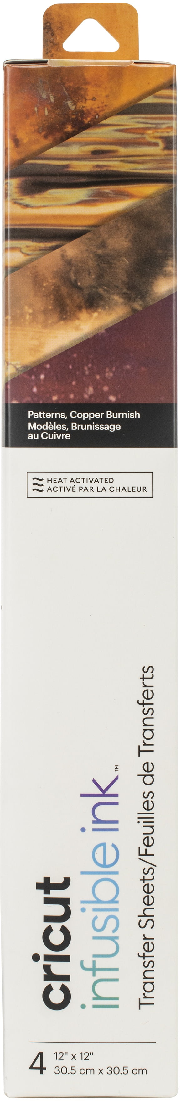 Cricut Infusible Ink Transfer Sheet 12"X12" 4/Package, Copper Burnish ...