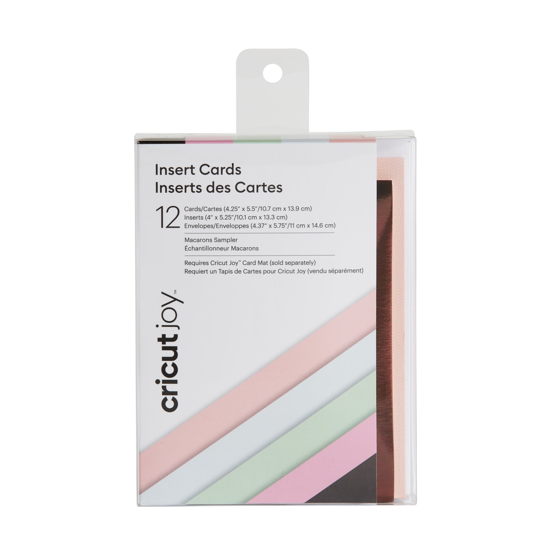 Cricut Insert Cards, Macarons Sampler - R20 (12 ct), 4.25" x 5.5 ...