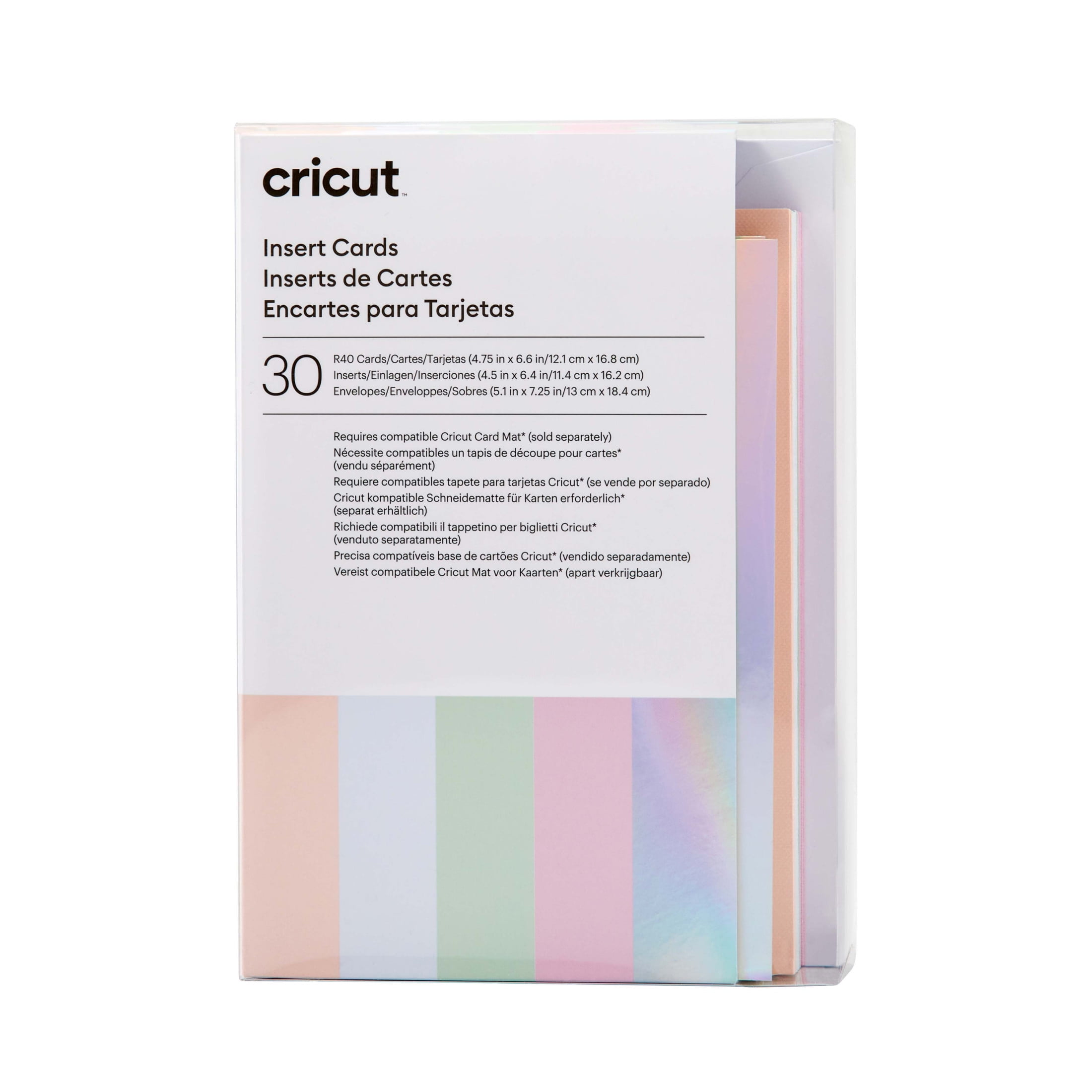 Cricut Insert Cards, Princess Sampler - R40 (30 ct), 4.75" x 6.6 ...