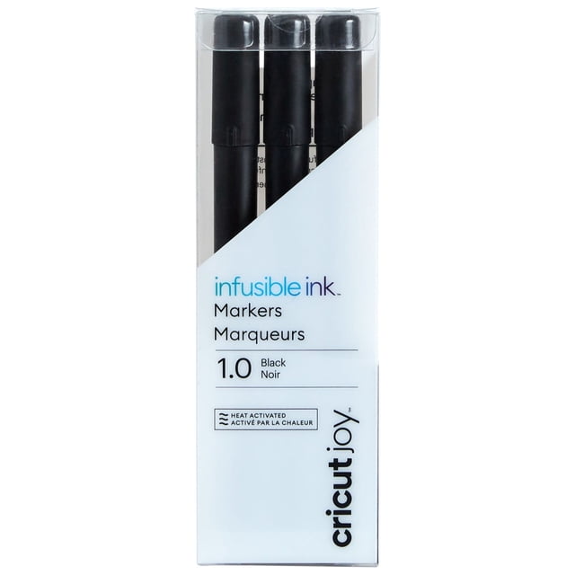 Cricut Joy™ Infusible Ink™ Markers 1.0, Black (3 ct) - Walmart.com
