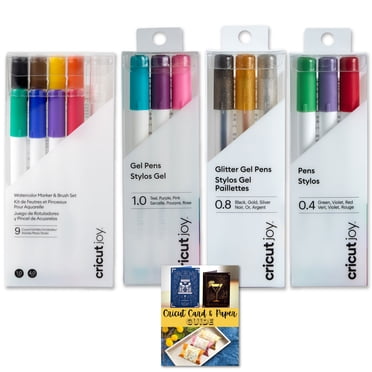 Cricut Joy Gel Pens 1.0, Teal/Purple/Pink (3 ct), Medium Point ...