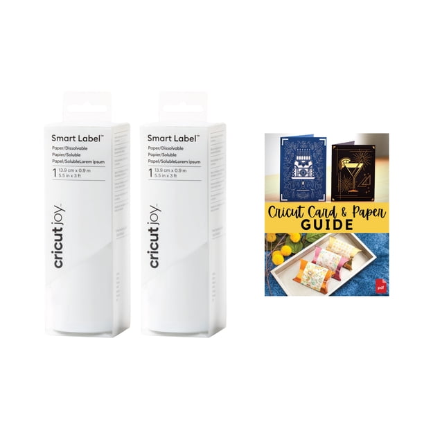 Cricut Joy Smart Dissolvable Label Paper Bundle - Walmart Business Supplies