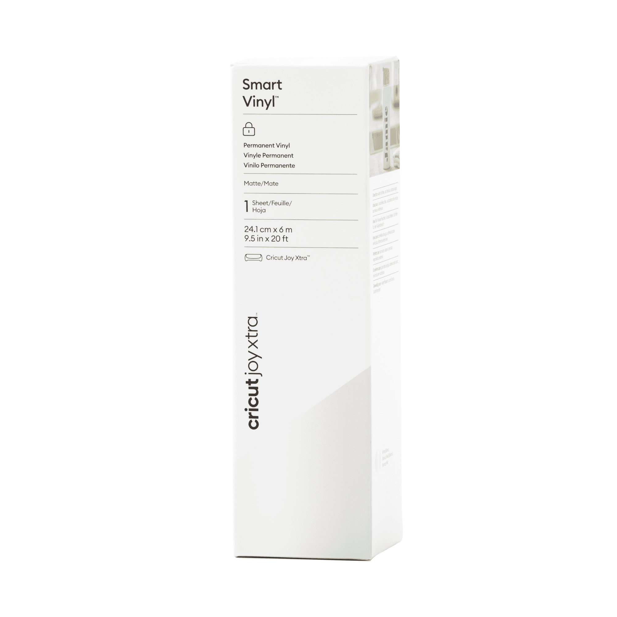 Cricut® Joy Xtra™ Smart Vinyl™ – Permanent (20 ft), White - Walmart.com