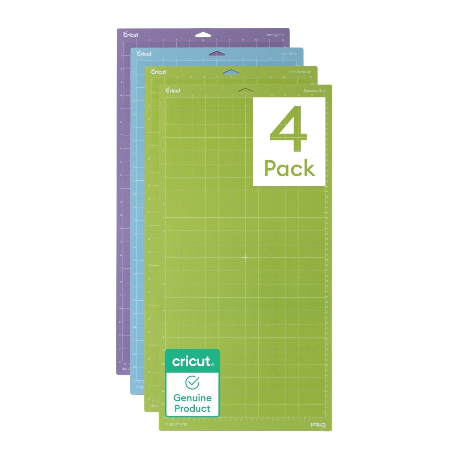 Cricut Machine Mat Variety Pack - 12 in x 24 in (4 ct) - Walmart.com