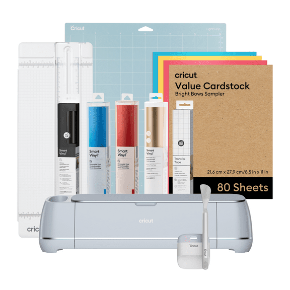 Cricut Maker 3 Machine with 12ft and 3ft Smart Vinyl Rolls Bundle - Walmart.com