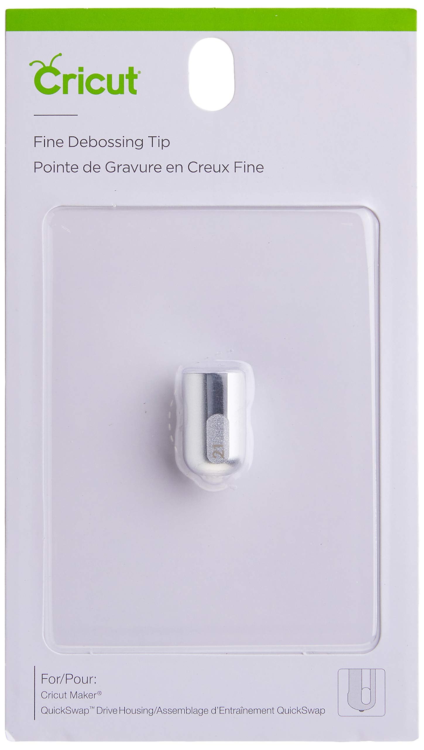 Cricut Maker Tool, Debossing TMA2 Tip, Fine - Walmart.com