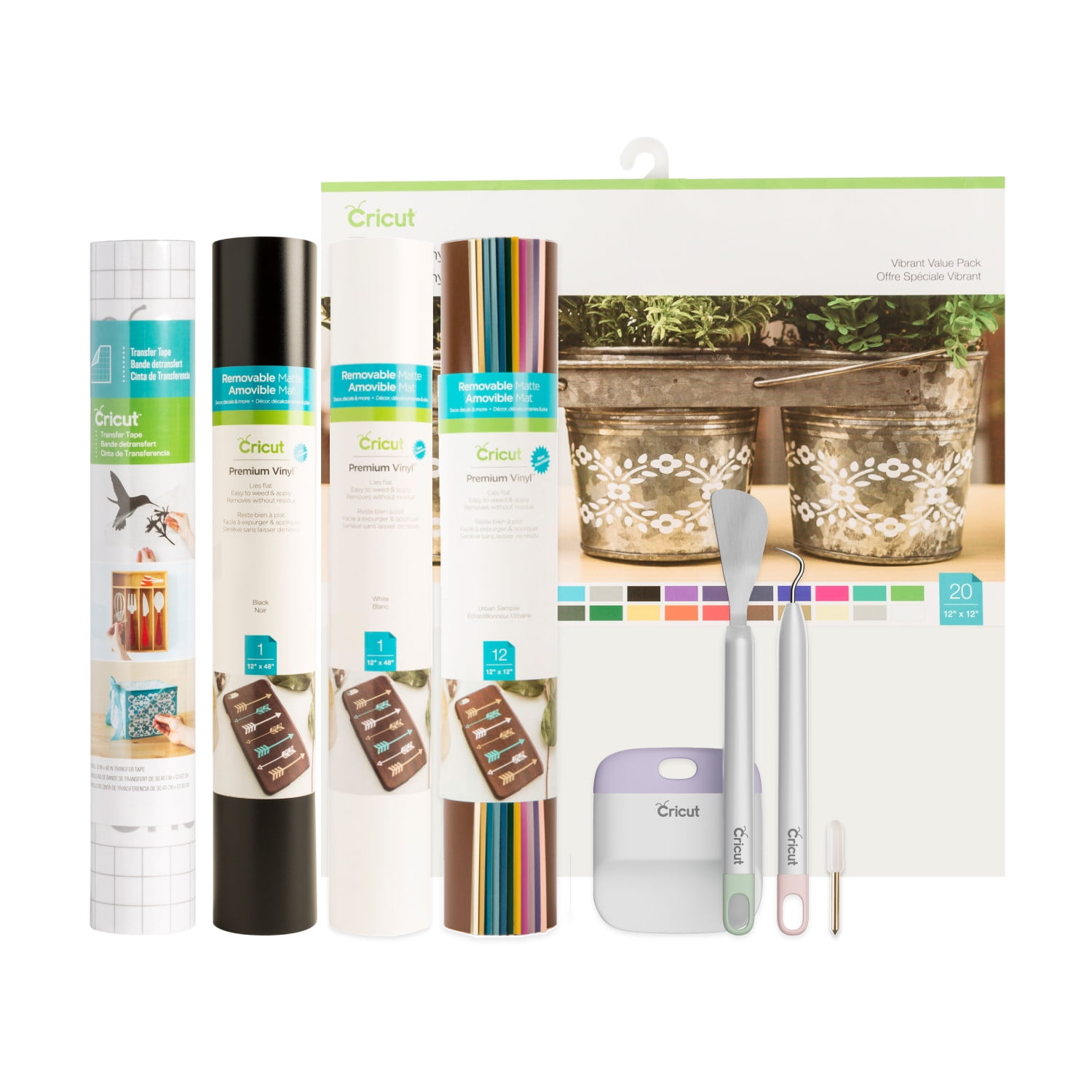 Cricut Removable Vinyl Bundle - Walmart.com