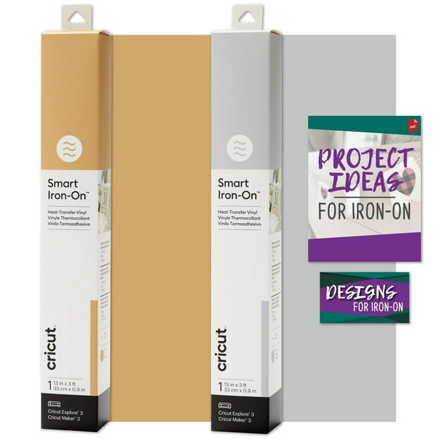Cricut Smart Iron-On 3ft Classic Bundle - Walmart.com