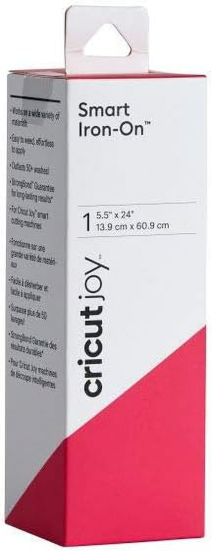 Cricut Smart Iron On (5.5in x 24in, Party Pink) for Joy machine ...