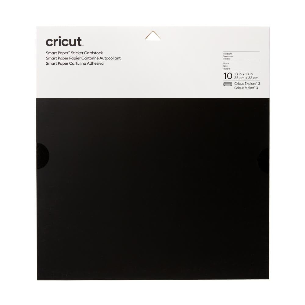 Cricut Smart Paper Sticker IFF17 Cardstock - 10 Sheets - 13in x 13in ...