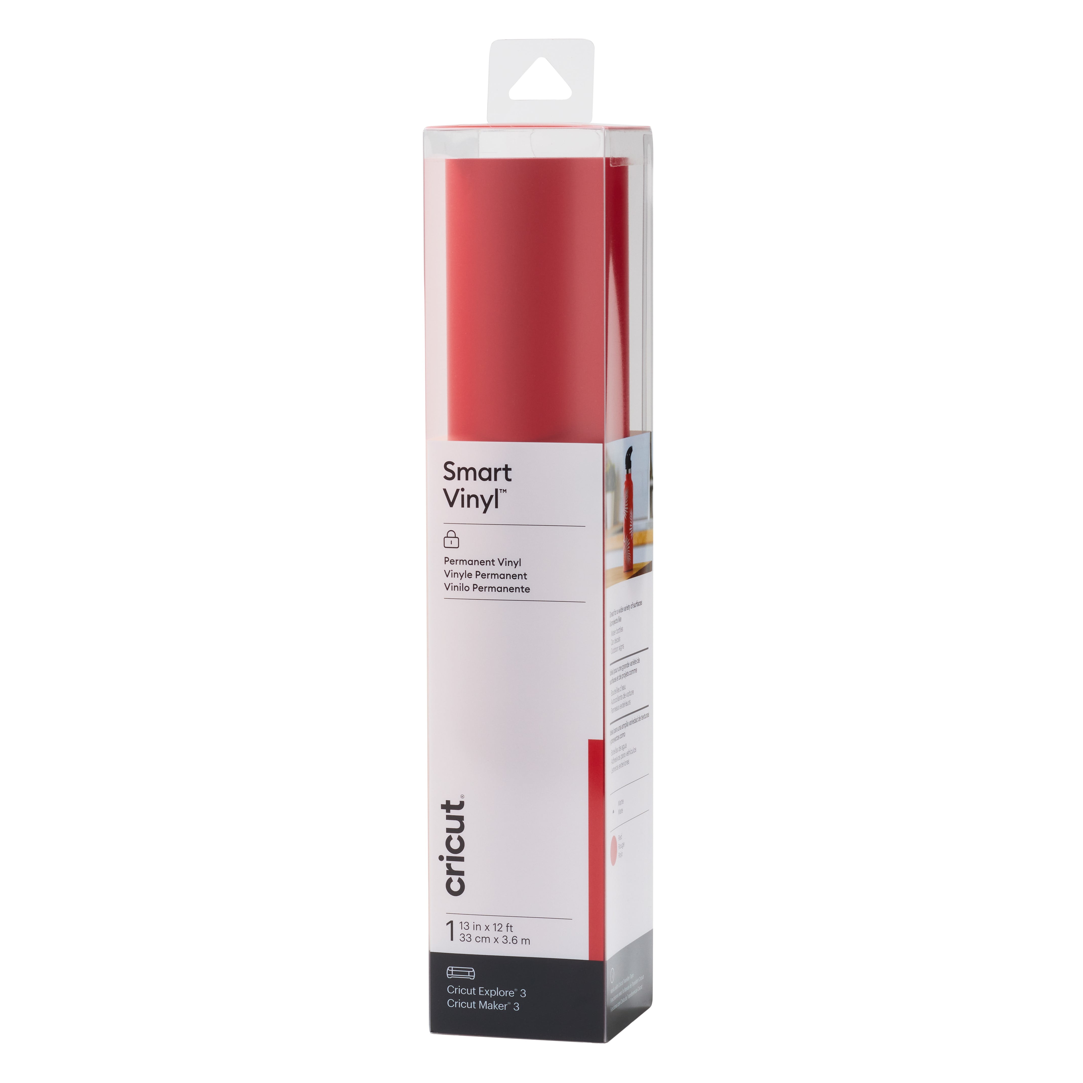 Cricut Smart Vinyl – Permanent (12 ft), Red - Walmart.com