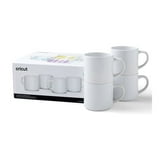 Cricut® Infusible Ink Compatible Stackable Ceramic Coffee Mugs, White ...