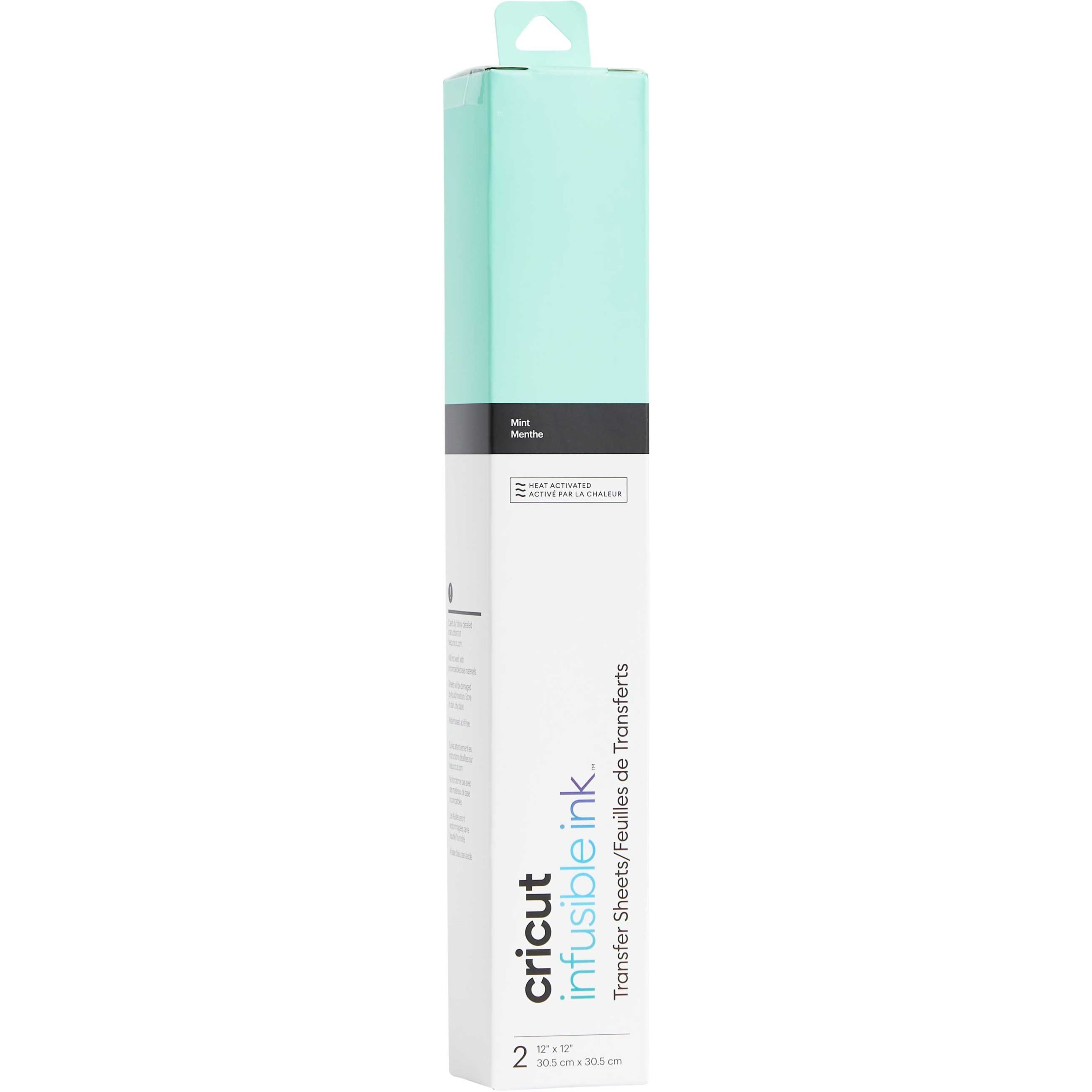 Cricut® Infusible Ink™ Sheets (2), Mint, 12" x 12" - Walmart.com
