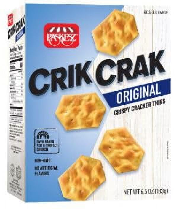 Crik Crak Crackers - YPF5 Thin Crisps Crackers - Crispy Cracker Thins ...