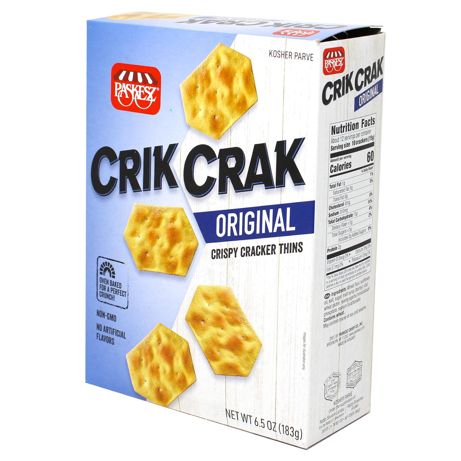 Crik Crak Crackers - Thin Crisps Crackers - Crispy Cracker Thins ...