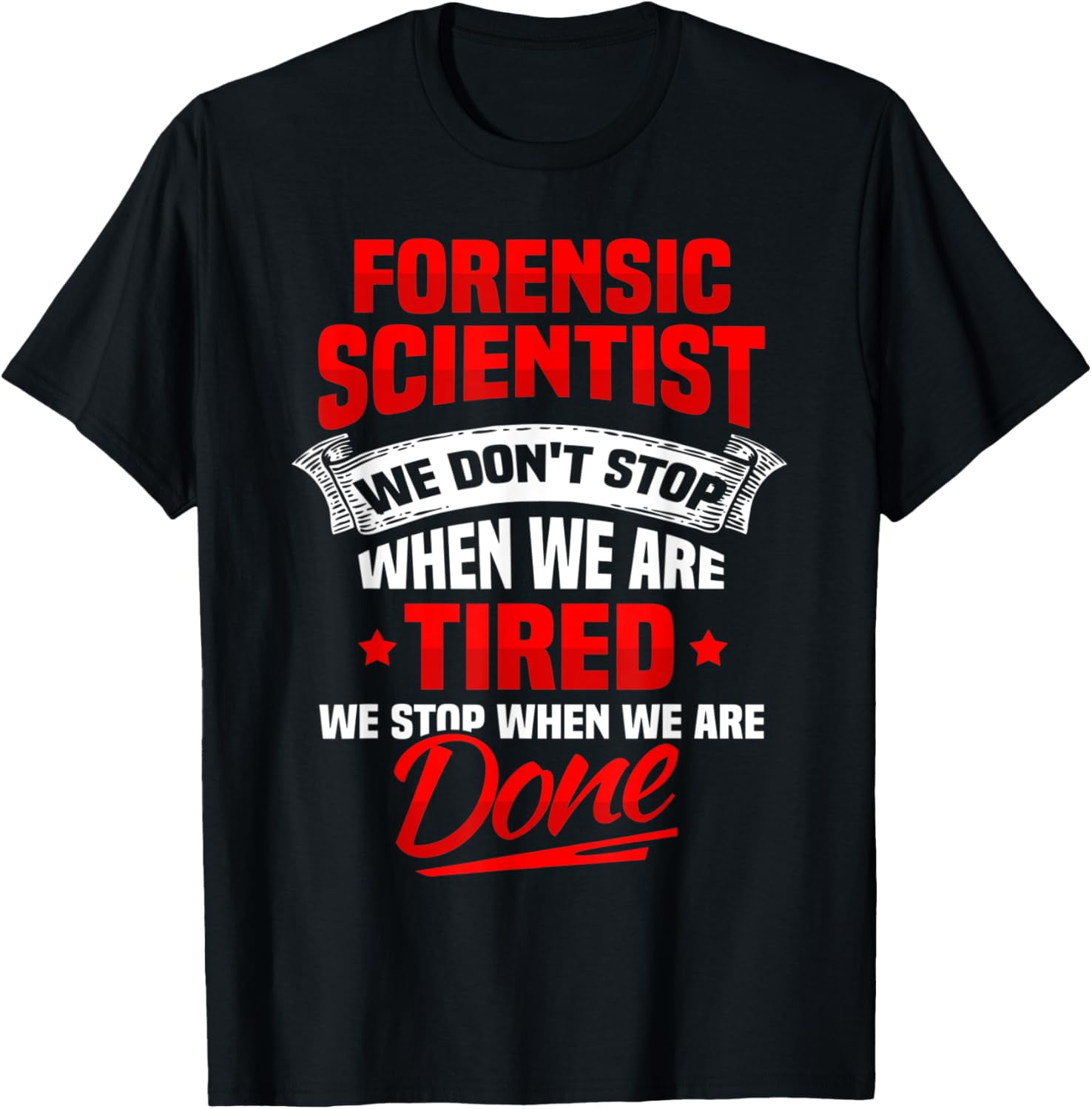 Crime Scene Forensic Science & Forensic Scientist T-Shirt - Walmart.com