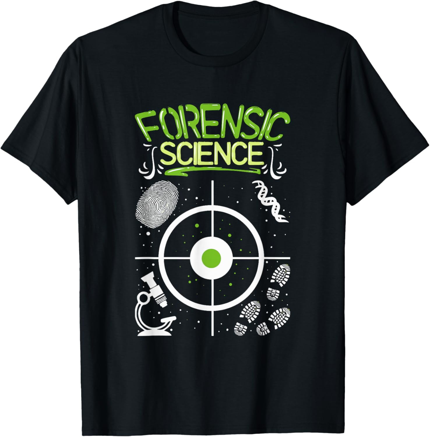 Crime Scene Forensic Science Gift For Forensic Detective T-Shirt ...