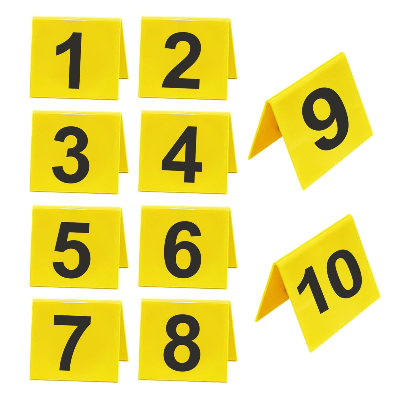 Crime Scene Markers Double Sided Acrylic Clue Party Decorations ...