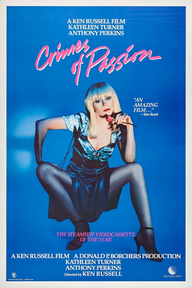 Crimes Of Passion Movie Poster #JJ101 27"x40" 27x40 Multi Color Rectangle Bad Dog Posters ...