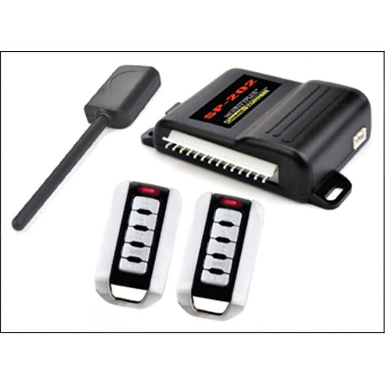 Crimestopper SP202 SecurityPlus- TM Deluxe 1-Way Alarm & Keyless Entry ...
