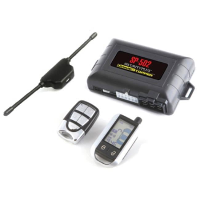 Crimestopper SecurityPlus 2-Way LCD Paging Combo Alarm Keyless Entry ...