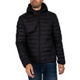 Criminal Damage Racer Puffer Jacket, Black - Walmart.com