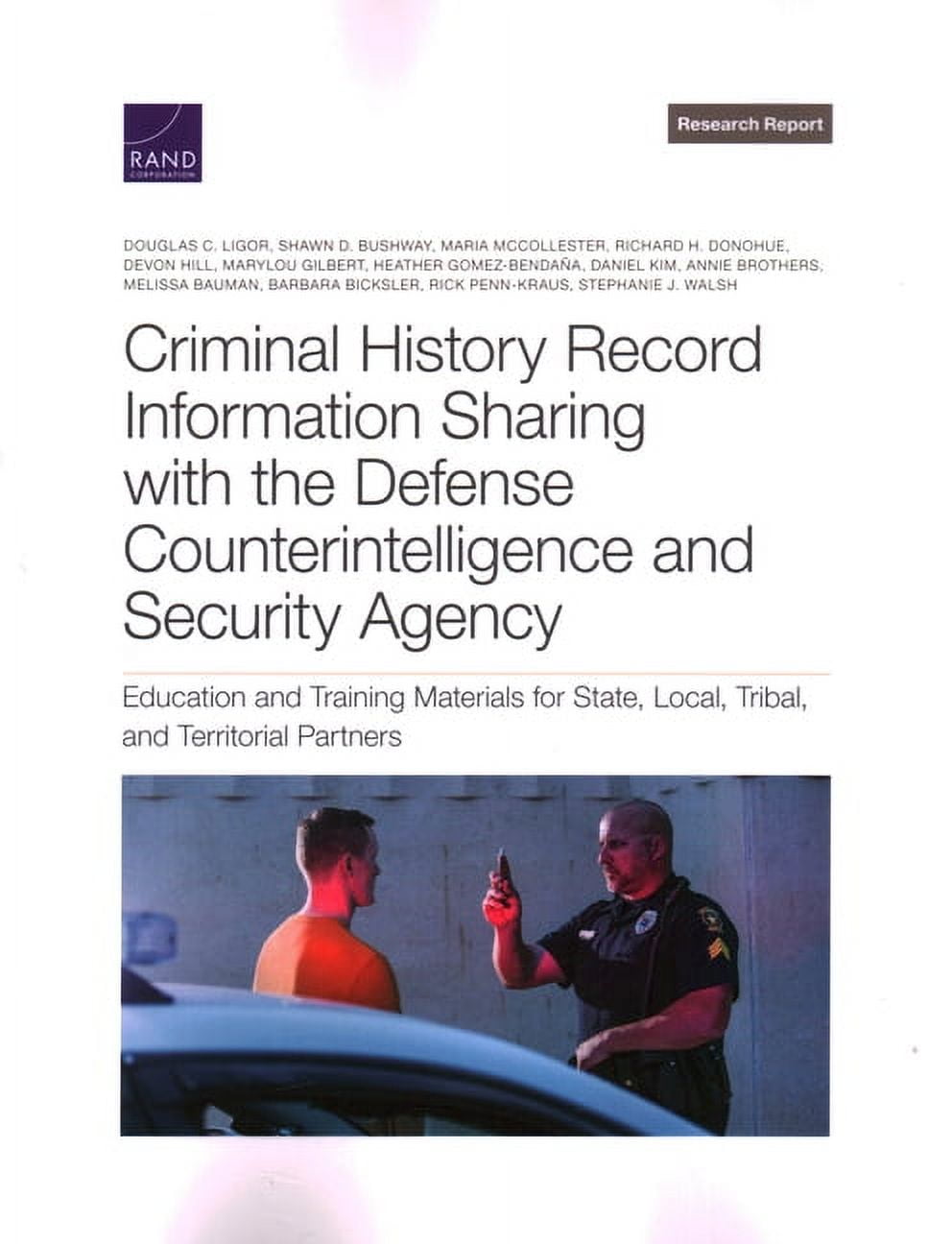 Criminal History Record Information Sharing with the Defense ...