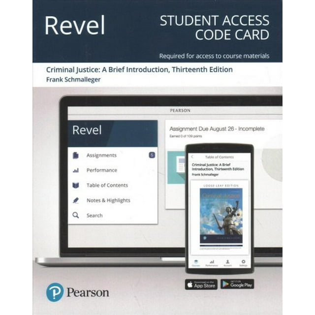 Criminal Justice Revel Access Code A Brief Introduction