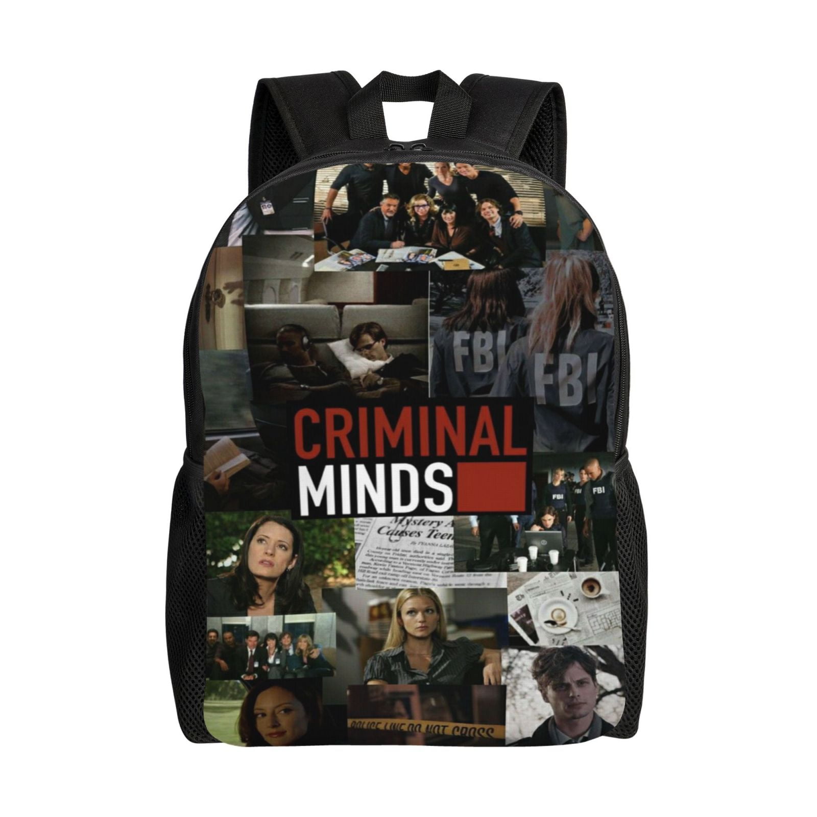 Criminal Minds Backpack 3d Graphics Travel Casual Laptop Backpack ...