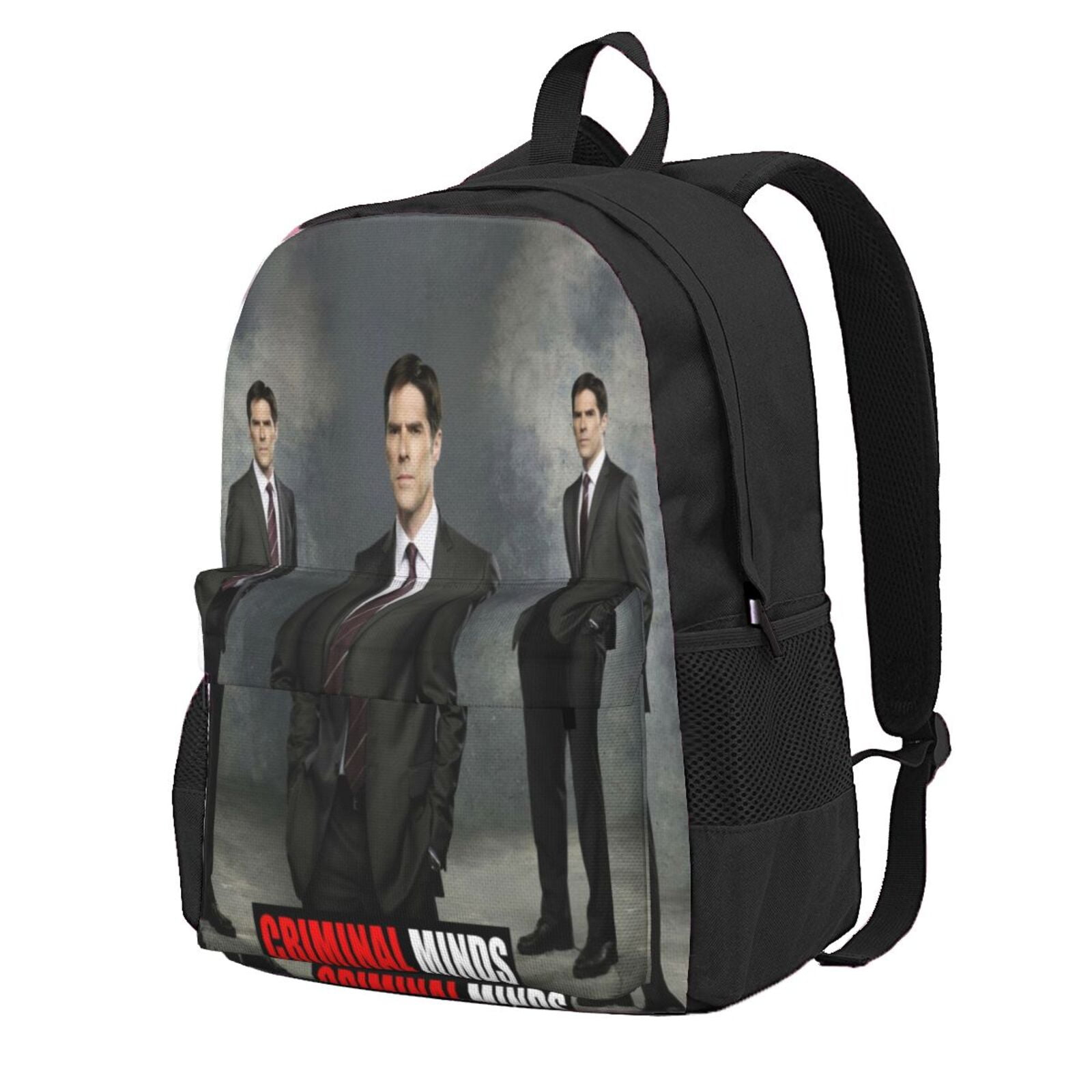 Criminal Minds Backpack with Pocket Bookbag Lightweight Laptop Bag ...