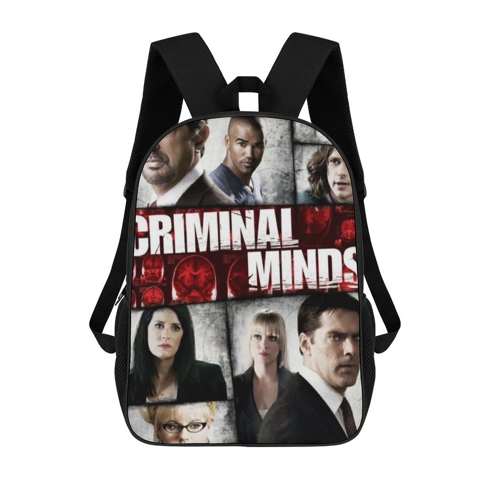 Criminal Minds Backpacks Anime Backpack 3d Printing Cartoon Backpack ...
