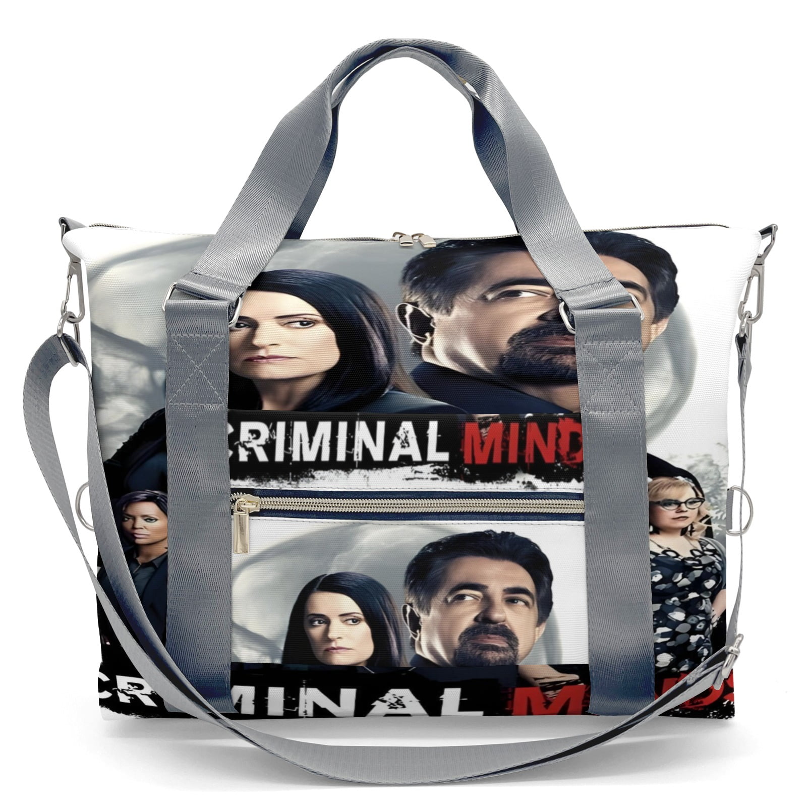 Criminal Minds Hand-held Shoulder Travel Bag.15" x 6.7" x11" - Walmart.com
